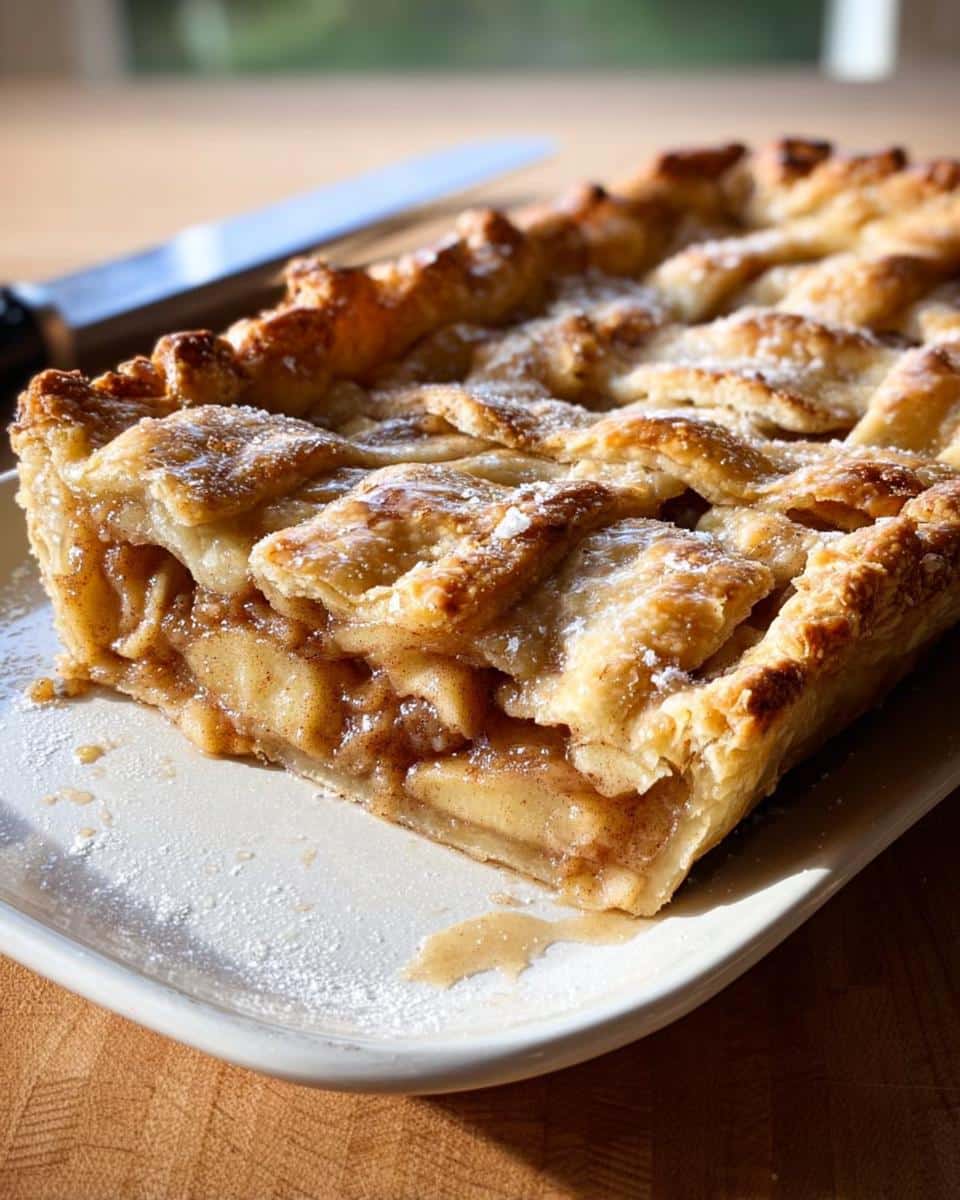 Easy Apple Slab Pie Your Crowd - Travelers Wizard