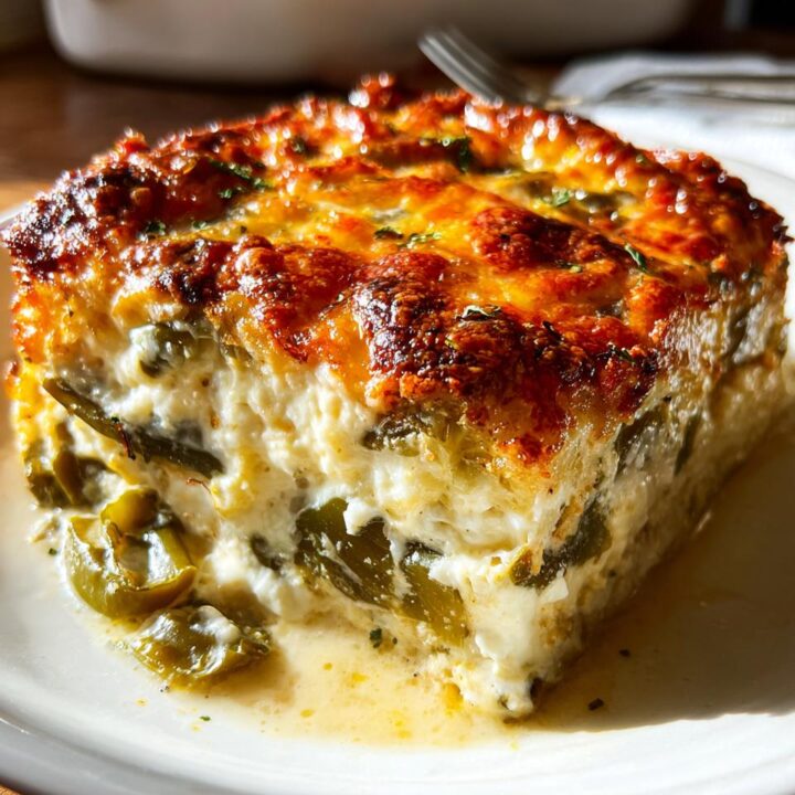Creamy Chile Relleno Casserole - Travelers Wizard