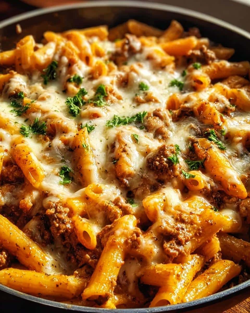 Creamy High Protein Beef Pasta - Travelers Wizard