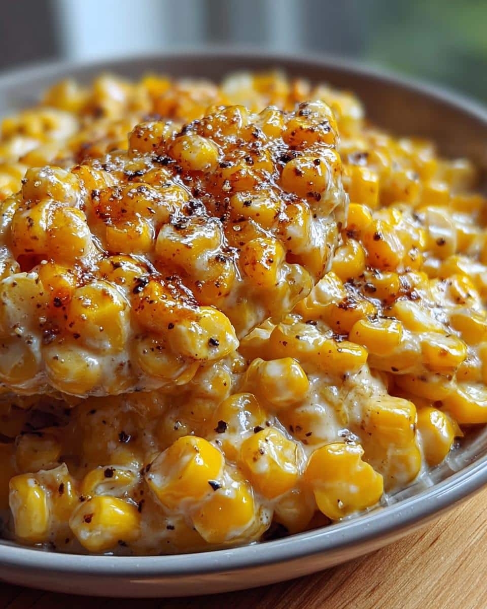 Creamy Honey Butter Skillet Corn - Travelers Wizard
