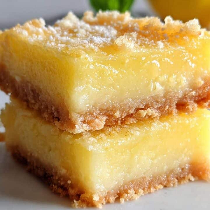 Creamy Lemon Squares - Travelers Wizard