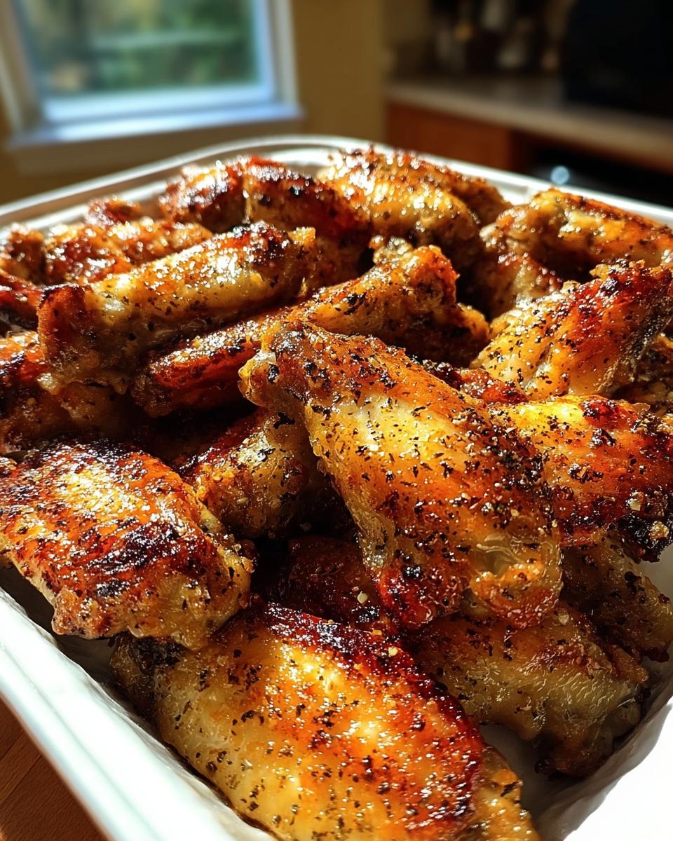 Crispy Baked Chicken Wings - Travelers Wizard