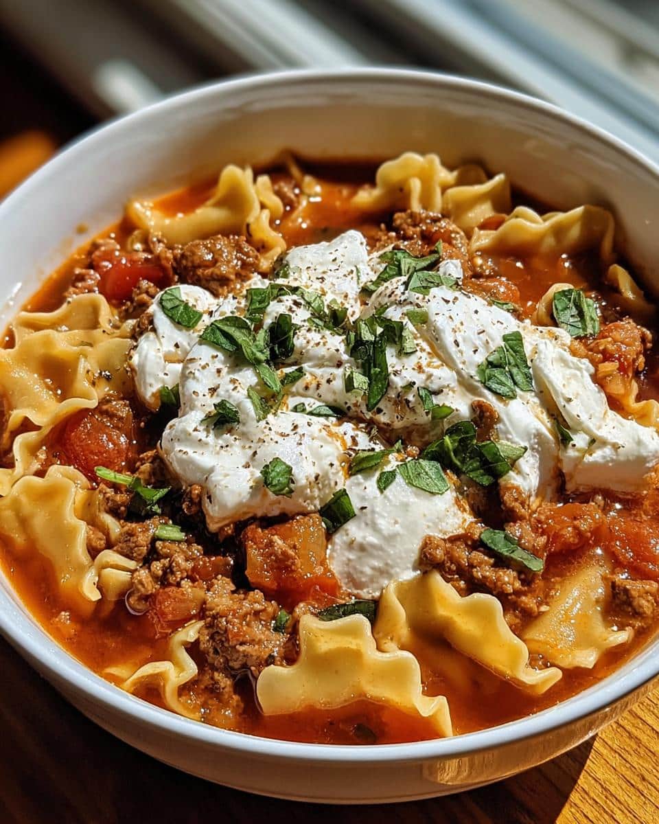 Crock Pot Lasagna Soup - Travelers Wizard