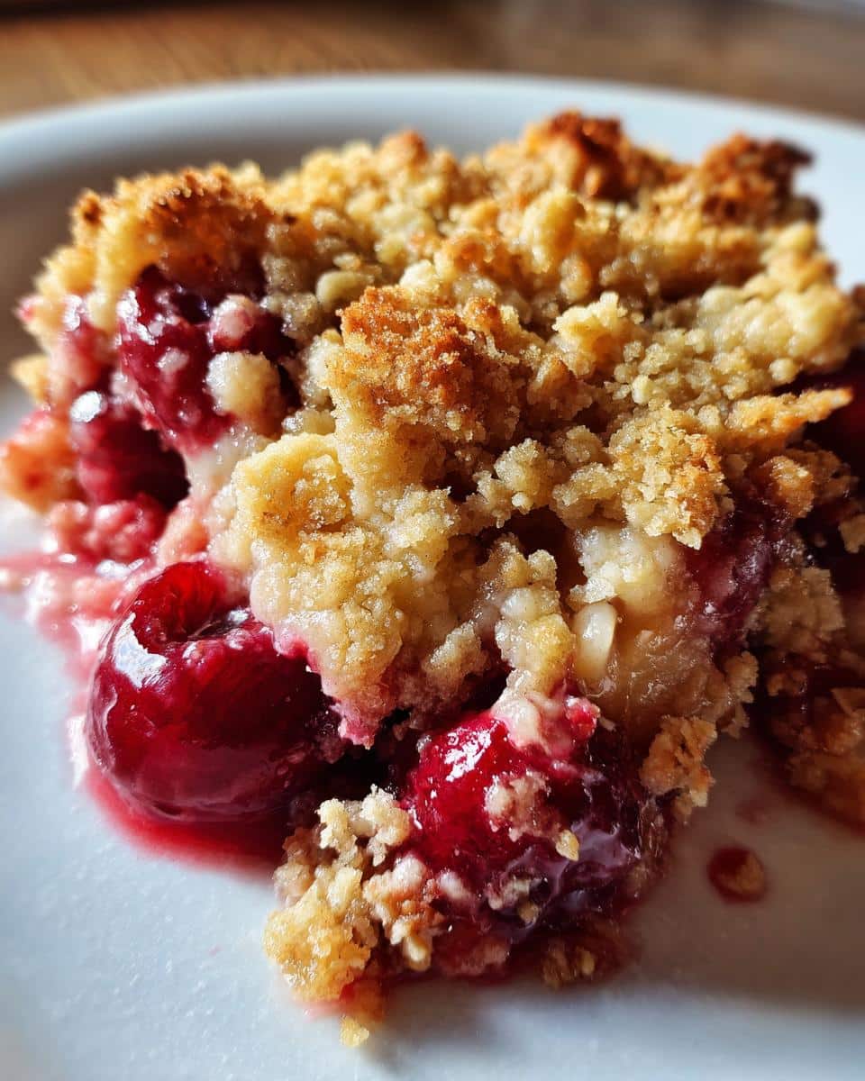 Easy Cherry Crisp Recipe You’ll Crave - Travelers Wizard