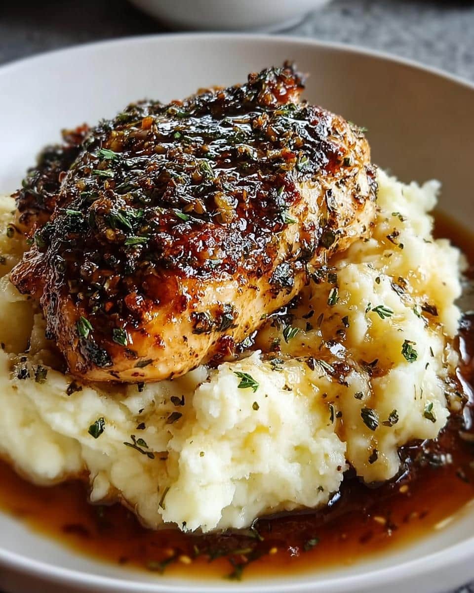 Garlic Herb Chicken - Travelers Wizard