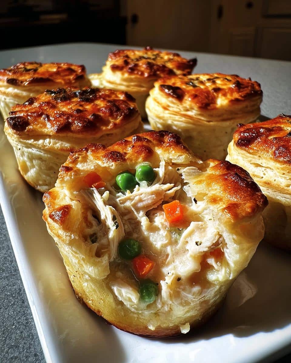 Homemade Mini Chicken Pot Pies - Travelers Wizard