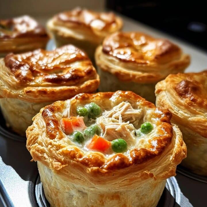Homemade Mini Chicken Pot Pies - Travelers Wizard