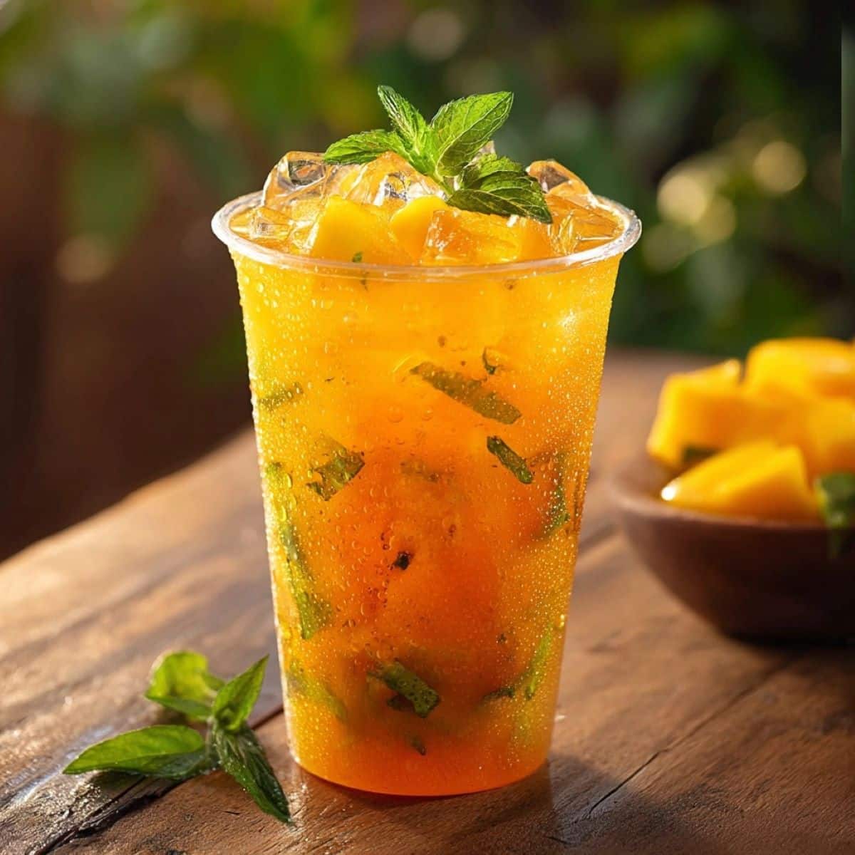 Mango Iced Tea - Homemade Kitchen