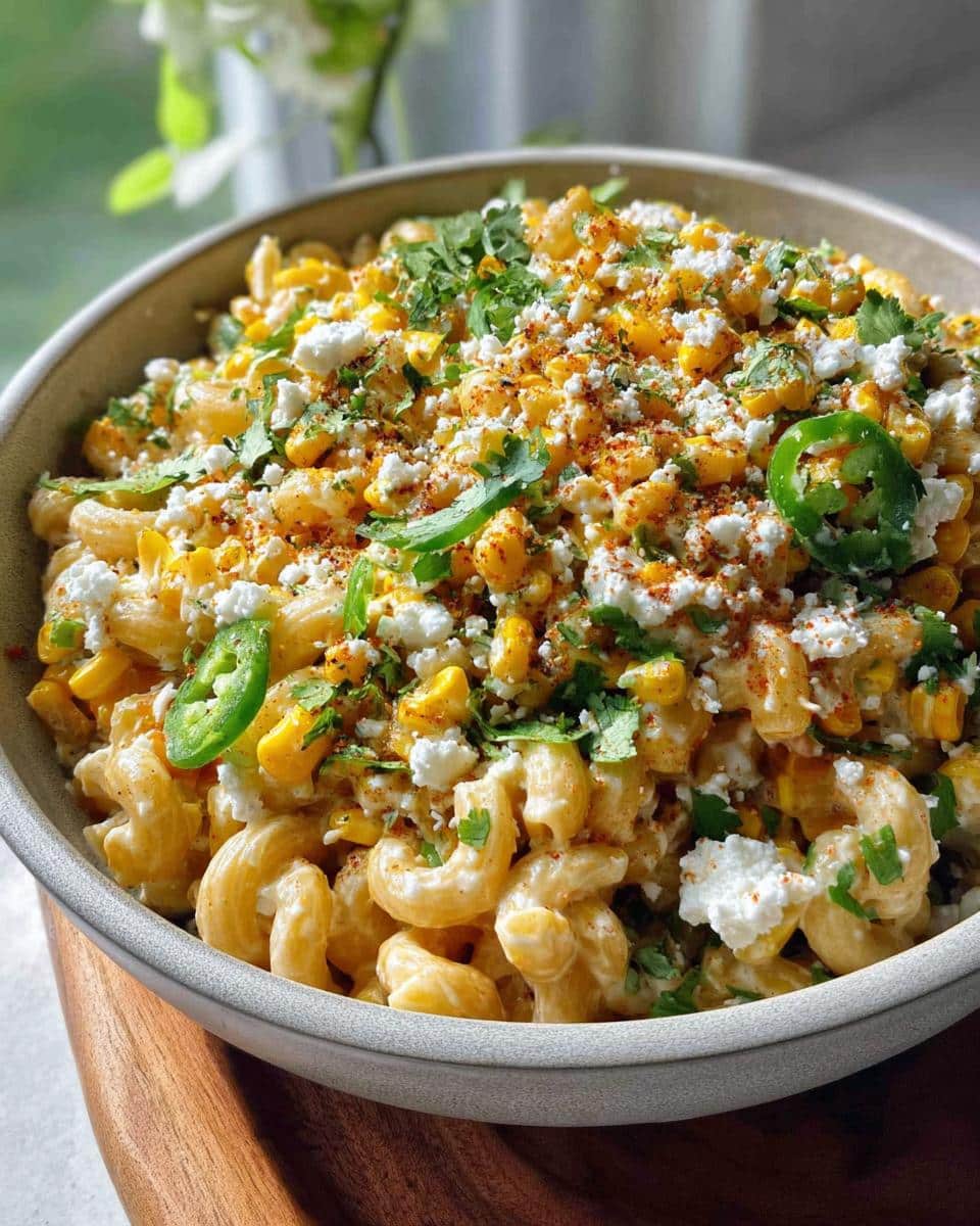 Mexican Street Corn Pasta Salad - Travelers Wizard