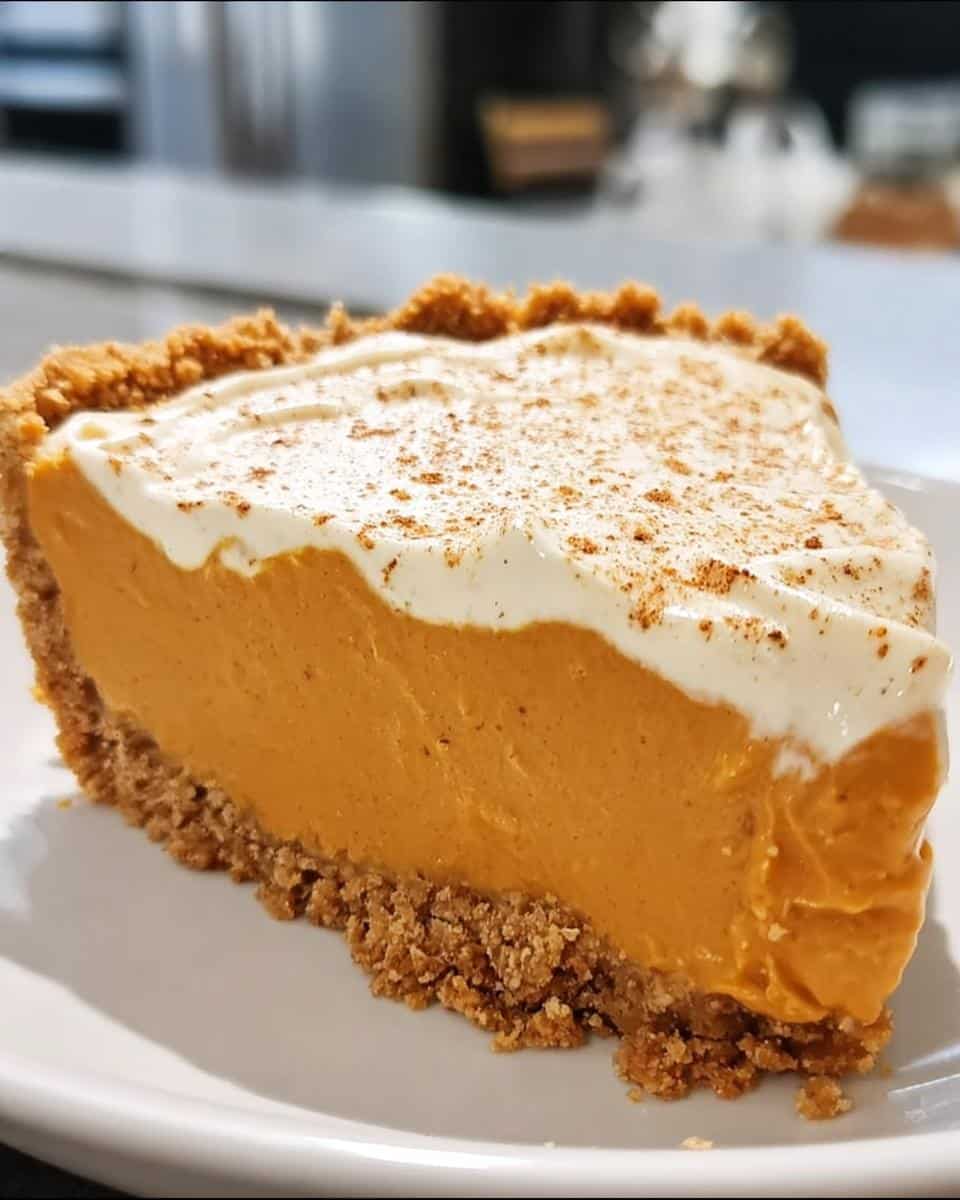 Easy No Bake Pumpkin Pie Recipe - Travelers Wizard