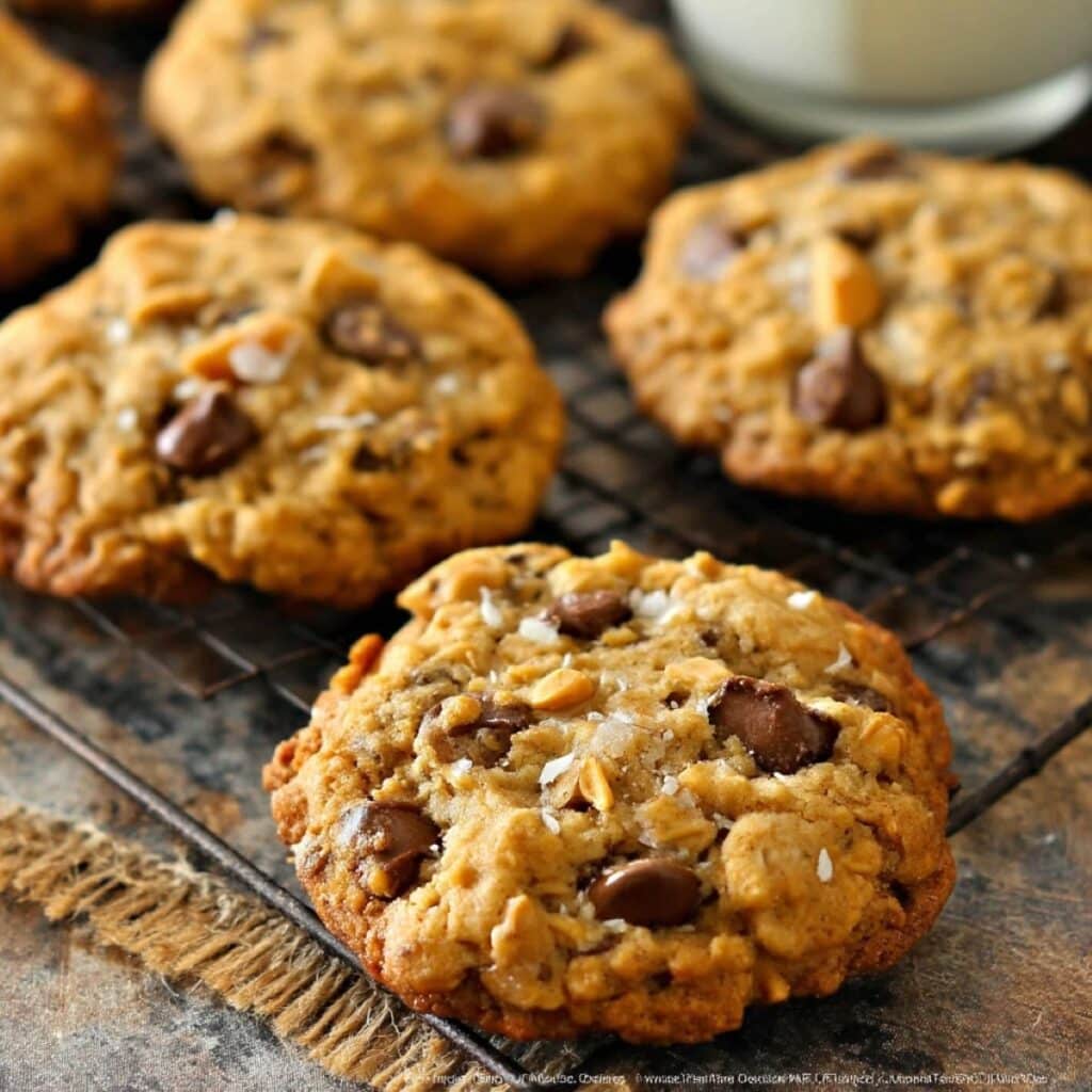Peanut Butter Cowboy Cookies