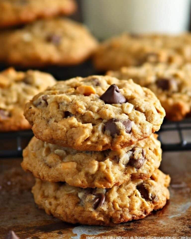 Peanut Butter Cowboy Cookies
