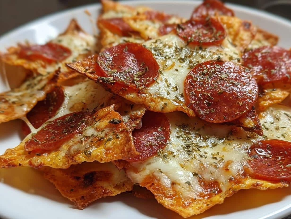 Easy Pizza Chips Recipe - Travelers Wizard