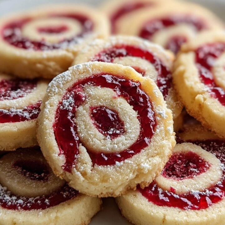 Raspberry Swirl Shortbread Cookies - Travelers Wizard