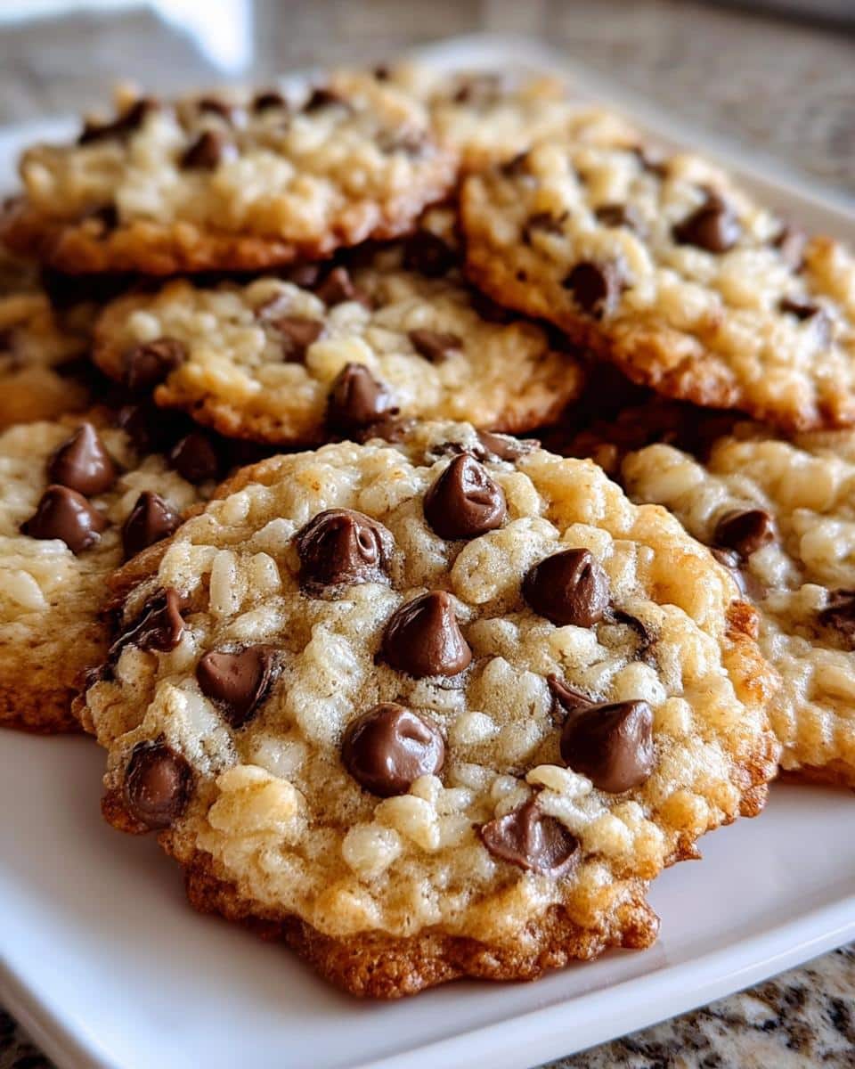 Rice Krispie Chocolate Chip Cookies - Travelers Wizard