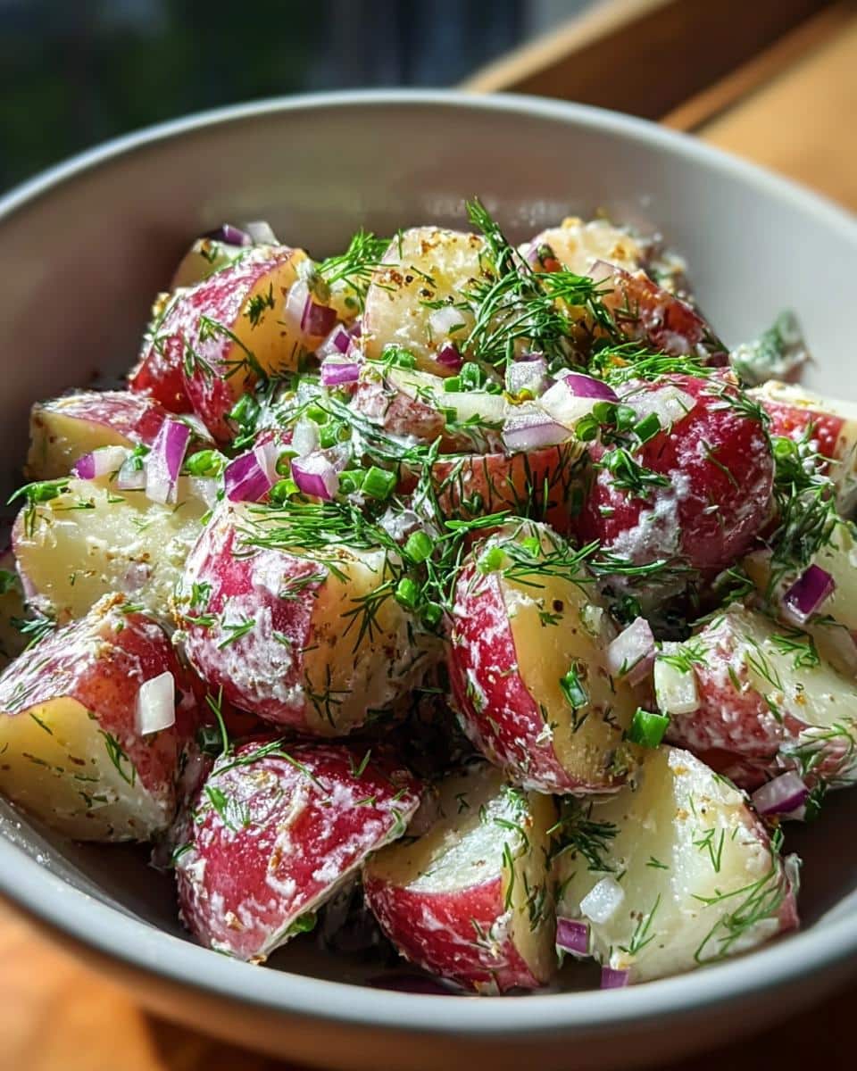 Tangy Salt and Vinegar Potato Salad Delight - Travelers Wizard