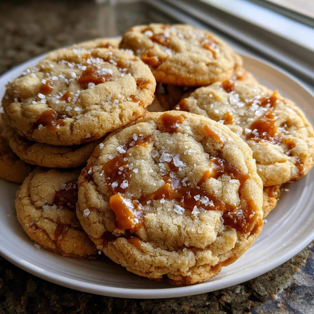 Salted Caramel Cookies - Travelers Wizard