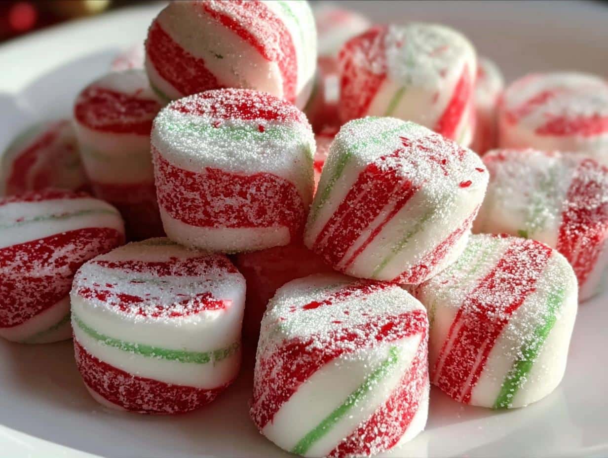 Easy Soft Christmas Peppermints - Travelers Wizard