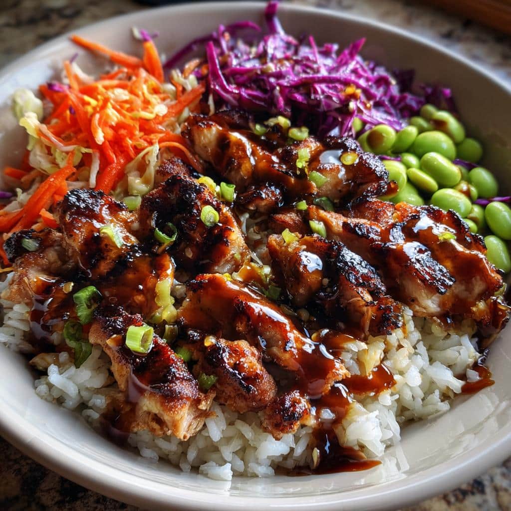 Teriyaki Chicken Rice Bowl Recipe You'll Devour - Travelers Wizard